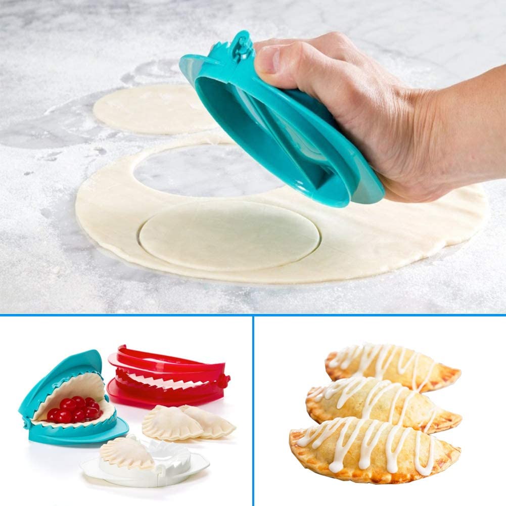 3 Pcs Dumpling Mould Multicolor Dough Mold DIY Dough Press Turnover – iSale